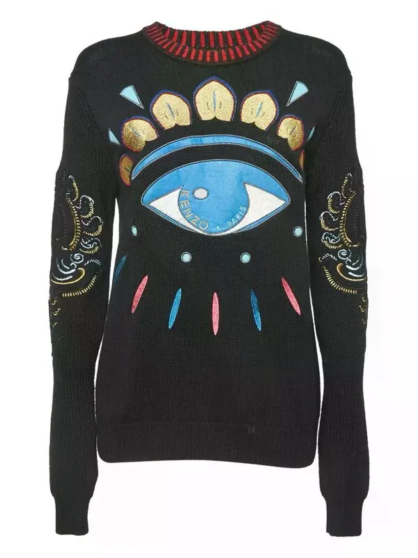 Kenzo Eye-motif Wool Sweater