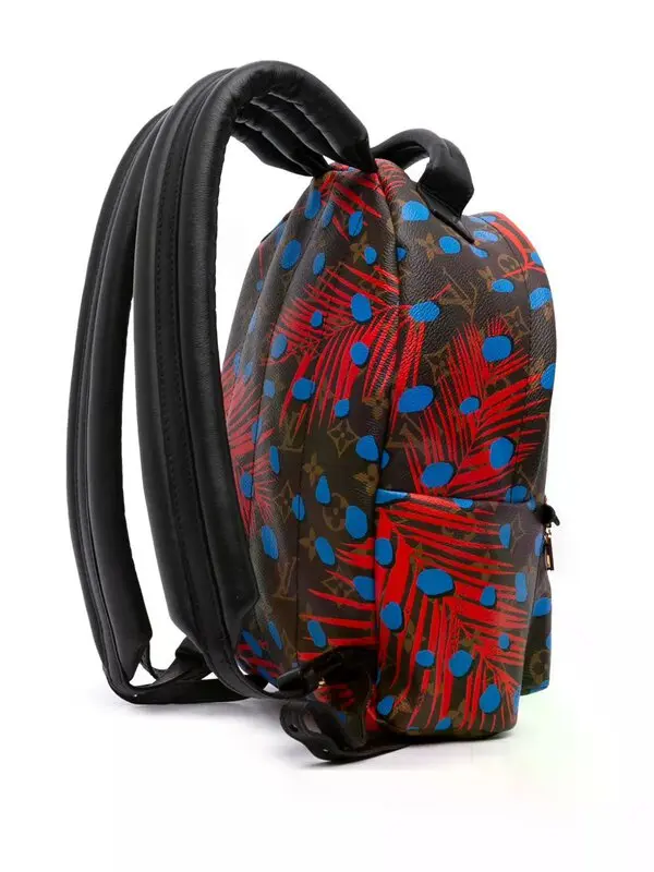 LOUIS VUITTON Monogram Jungle Dots Palm Springs Pm Backpack - Brown