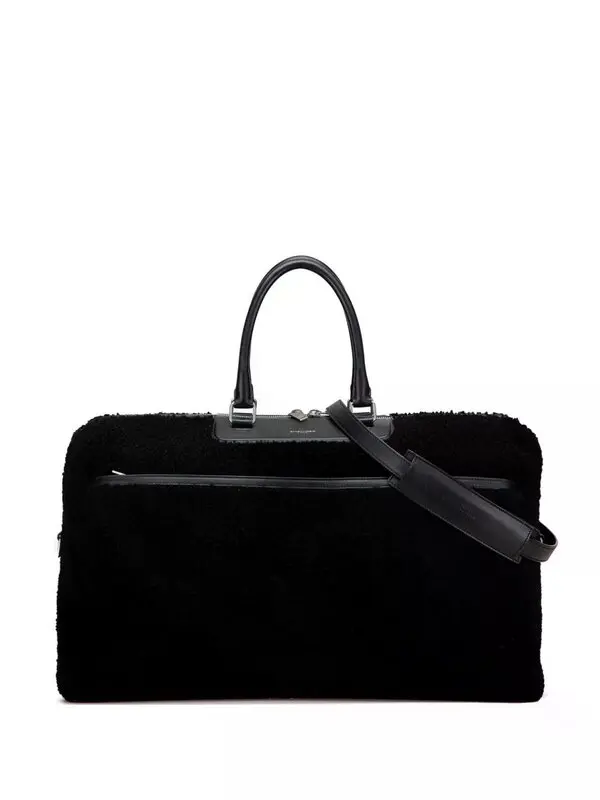 Saint Laurent 2018 Shearling Travel Bag