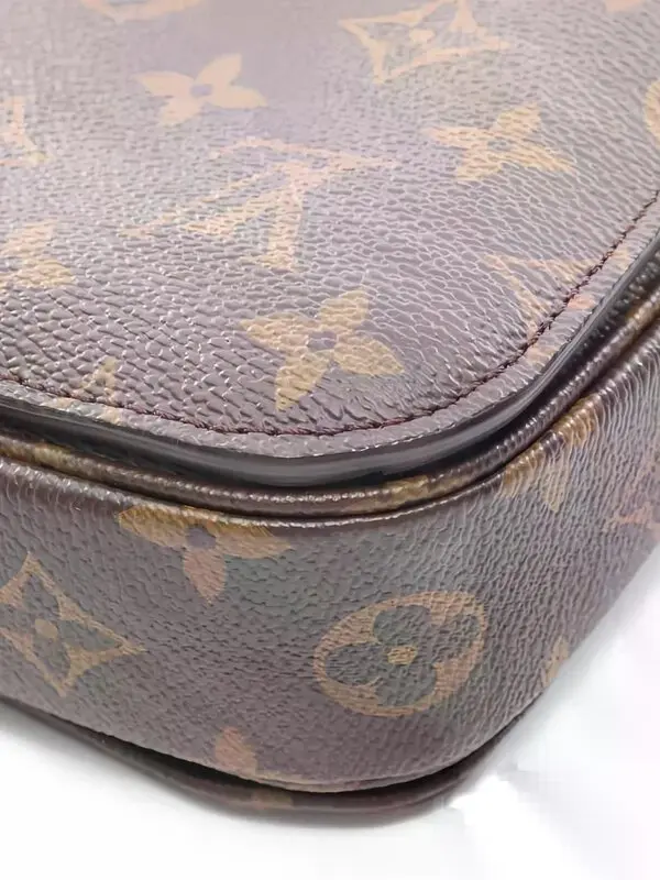 LOUIS VUITTON Pochette Métis Mm Monogram Handbag - Brown