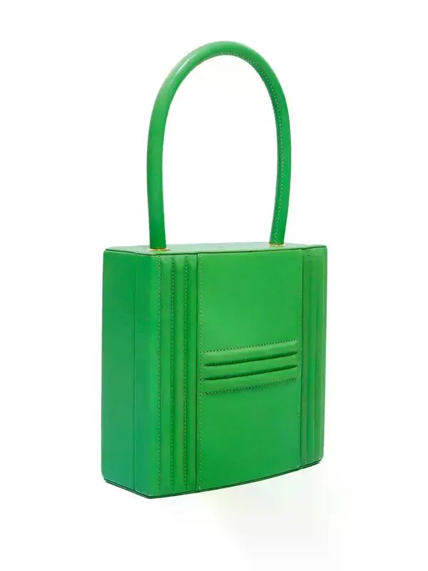 Hermès 1993 Cadena Kelly Handbag - Green