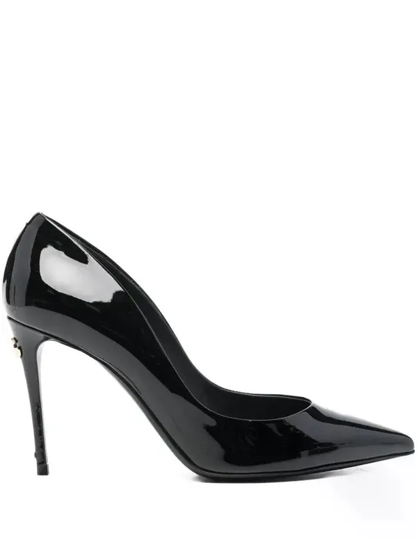 Dolce & Gabbana Cardinale 90mm Patent Leather Pumps