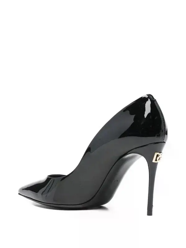 Dolce & Gabbana Cardinale 90mm Patent Leather Pumps