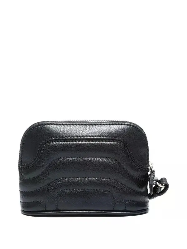 Celine 2000s Triomphe Quilted Leather Pouch