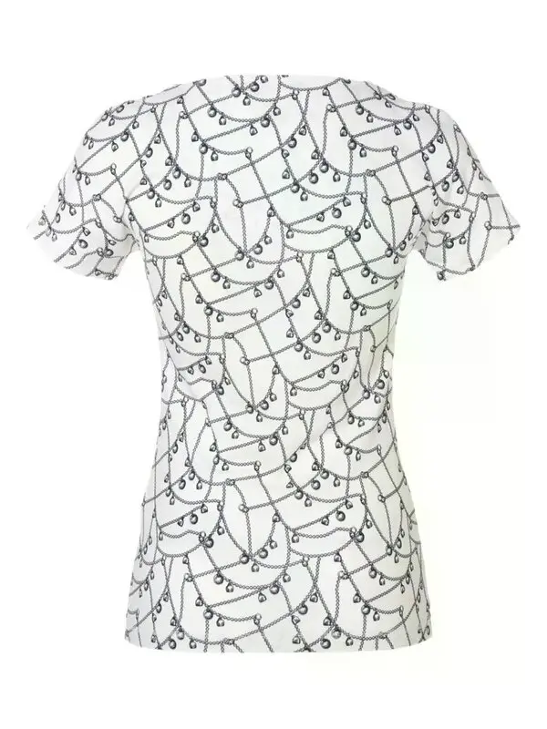 Hermès 2000s Chain-print T-shirt