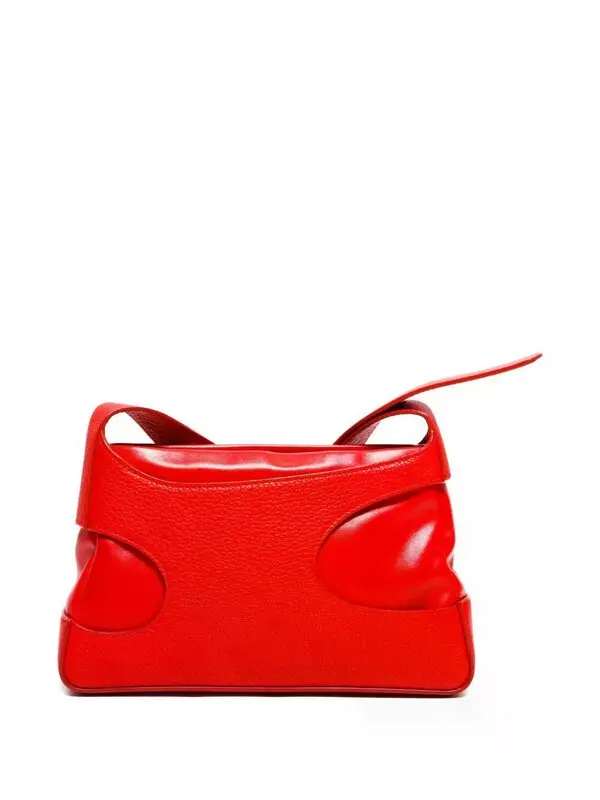 FERRAGAMO Cut-out Shoulder Bag - Red