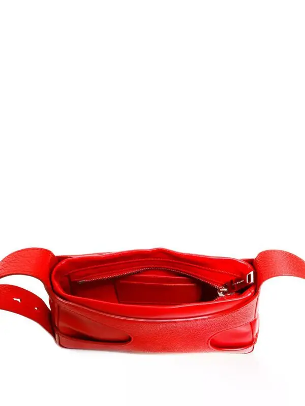 FERRAGAMO Cut-out Shoulder Bag - Red