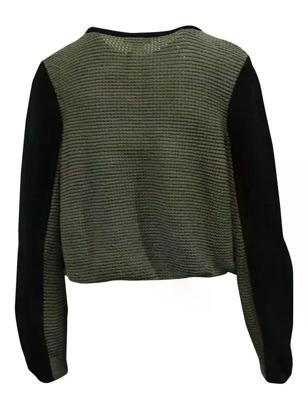 Helmut Lang Panelled Cotton Sweater