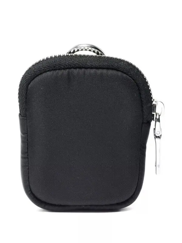Prada 2020-2025 Zip Coin Purse - Black