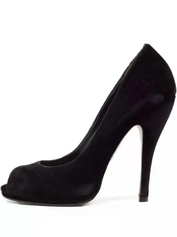 Gucci 2024 120mm Velvet Pumps