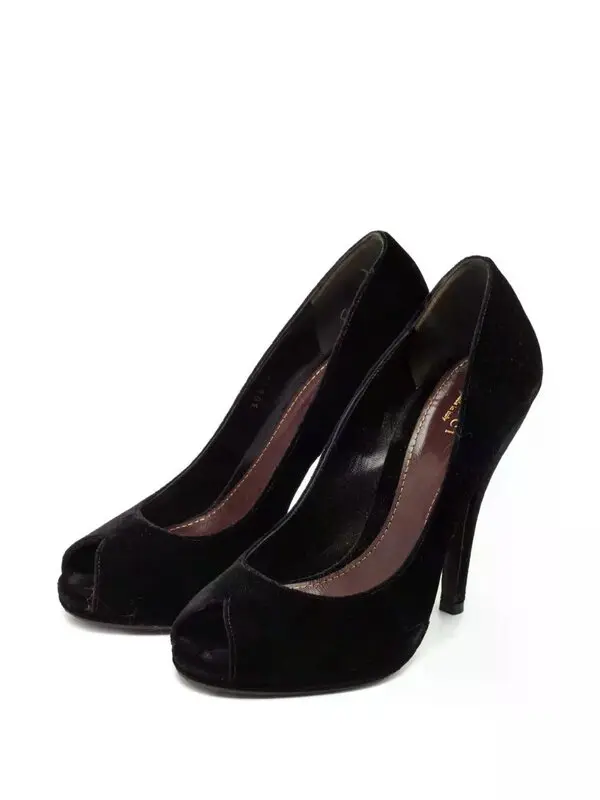 Gucci 2024 120mm Velvet Pumps