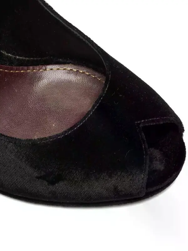 Gucci 2024 120mm Velvet Pumps