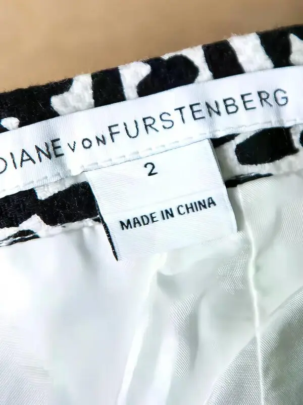 Diane Von Furstenberg Vintage Silk Mini Skirt