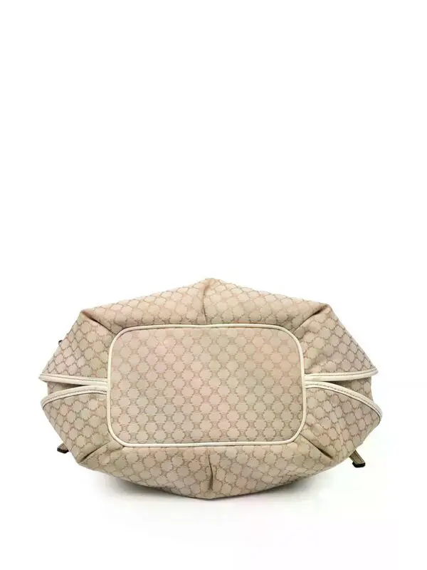 Celine 2007 Macadam Canvas Bittersweet Hobo Bag