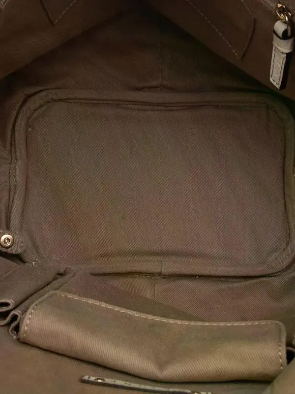 Celine 2007 Macadam Canvas Bittersweet Hobo Bag