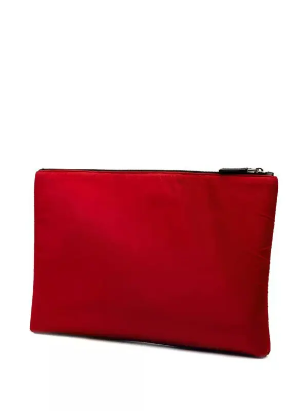 Prada Tessuto Soft Zip Clutch Bag