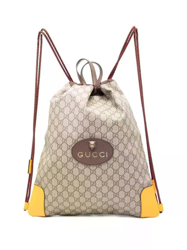Gucci Gg Supreme Animalier Backpack