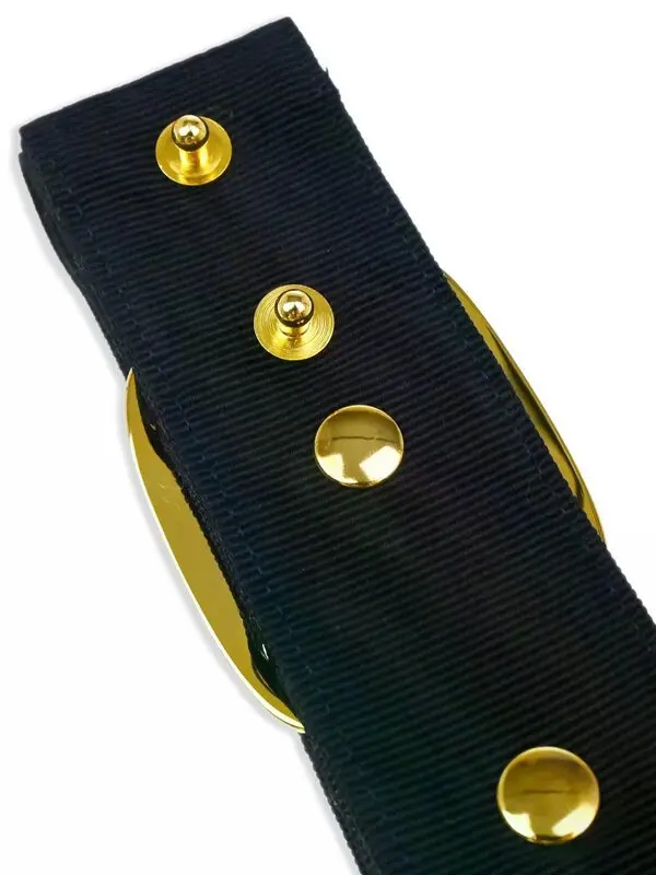 FERRAGAMO 1990-2000s Logo-engraved Belt