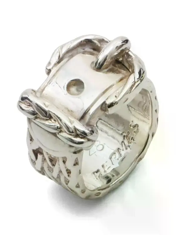 Hermès Pre-owned 2000s Diane Belt Ring - Silver