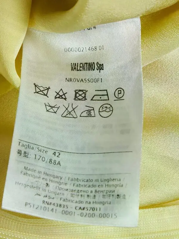 Valentino Garavani Ruffle-detailing Midi Dress
