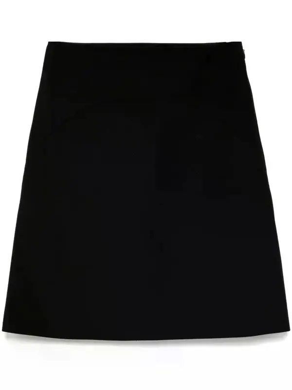 Prada Panelled A-line Skirt