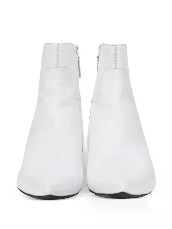 Balenciaga 40mm Slanted-heel Ankle Boots