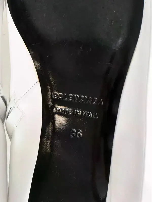 Balenciaga 40mm Slanted-heel Ankle Boots