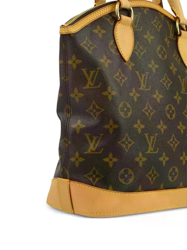 LOUIS VUITTON 2006 Lockit Tote Bag - Brown