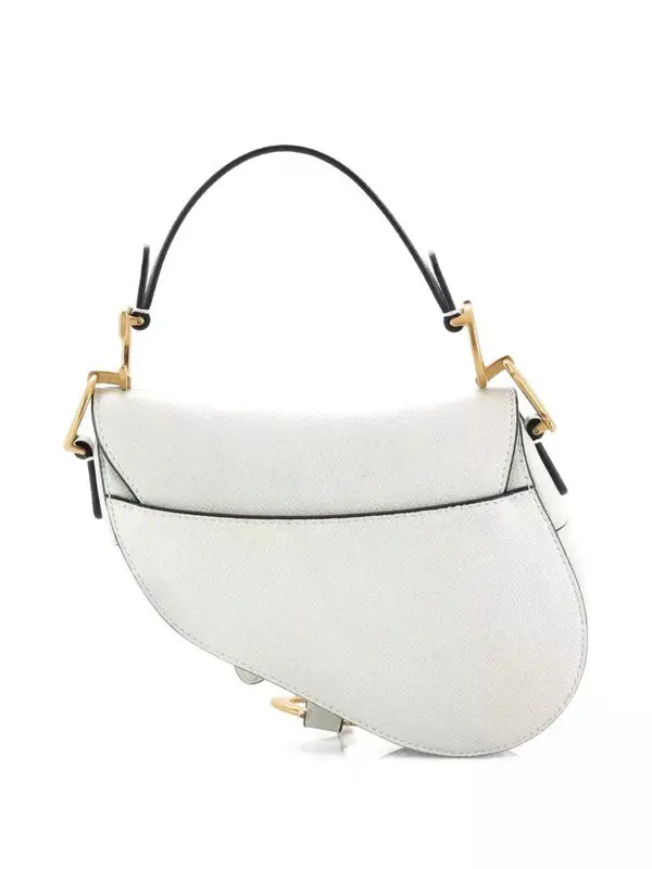 Dior Saddle Handbag Leather Mini Shoulder Bag