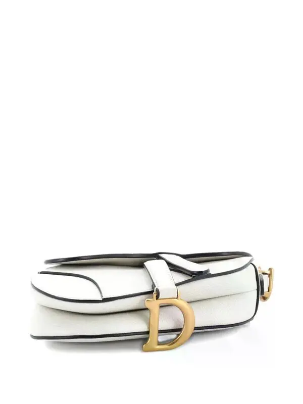 Dior Saddle Handbag Leather Mini Shoulder Bag