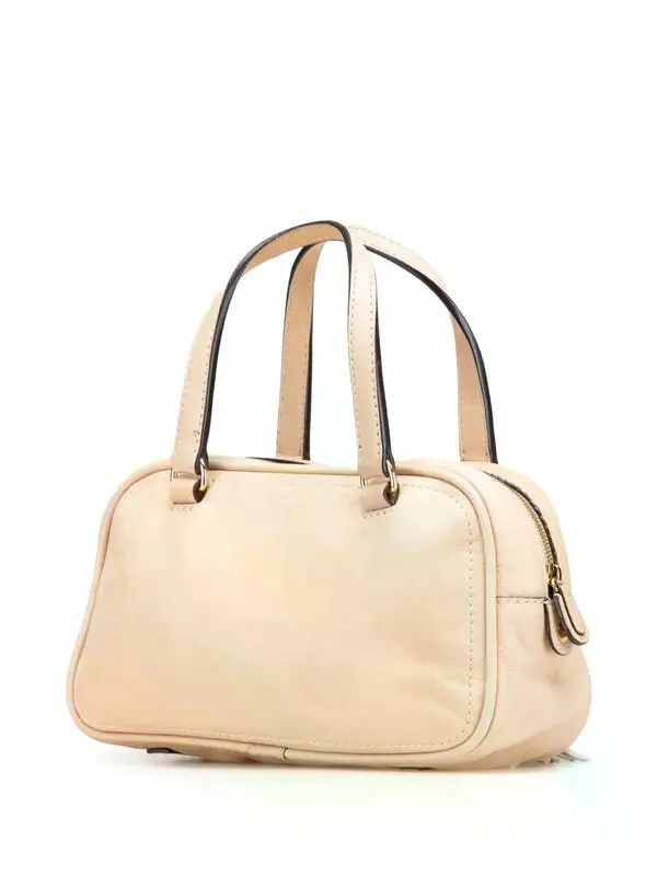 Loewe 2007 Mini Anagram Leather Tassel Handbag
