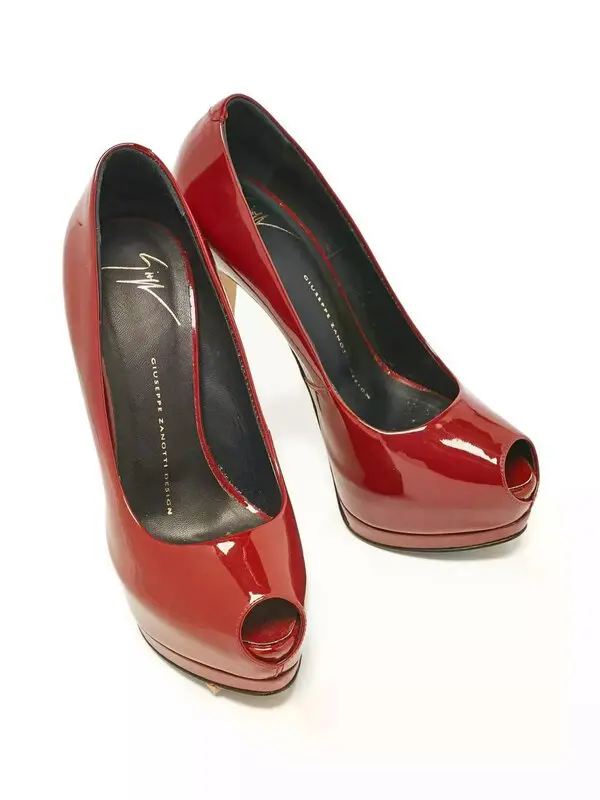 GIUSEPPE ZANOTTI 140mm Sharon Peep-toe Platform Pumps