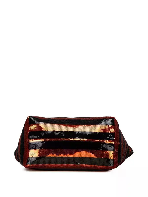 Prada 2010-2015 Sequin Stripes Tote Bag