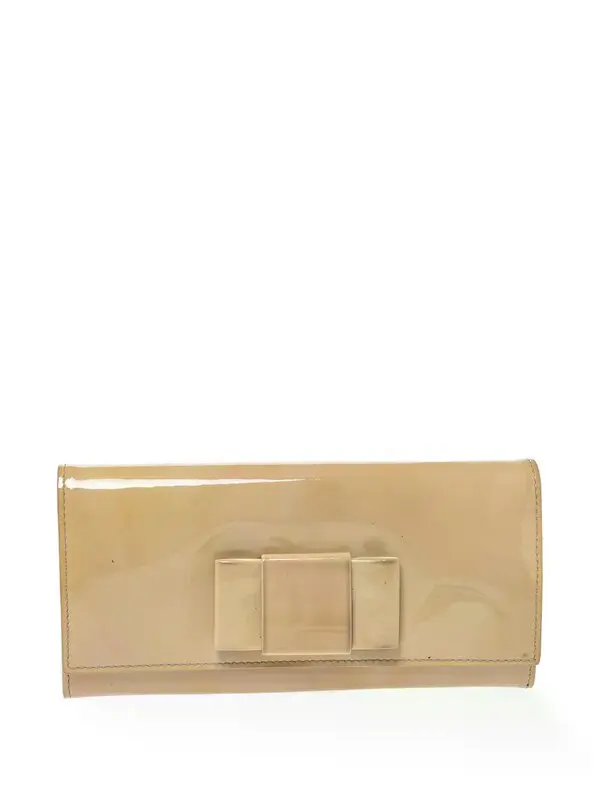 Miu Miu Leather Wallet - Neutrals