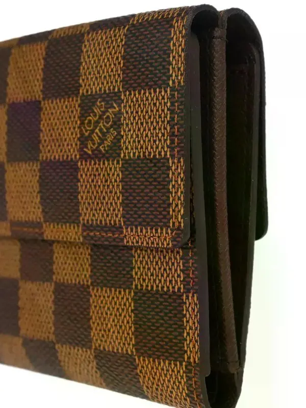 LOUIS VUITTON 2003 Damier Check Wallet