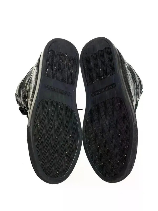 Balenciaga Leather Lace-up Sneakers