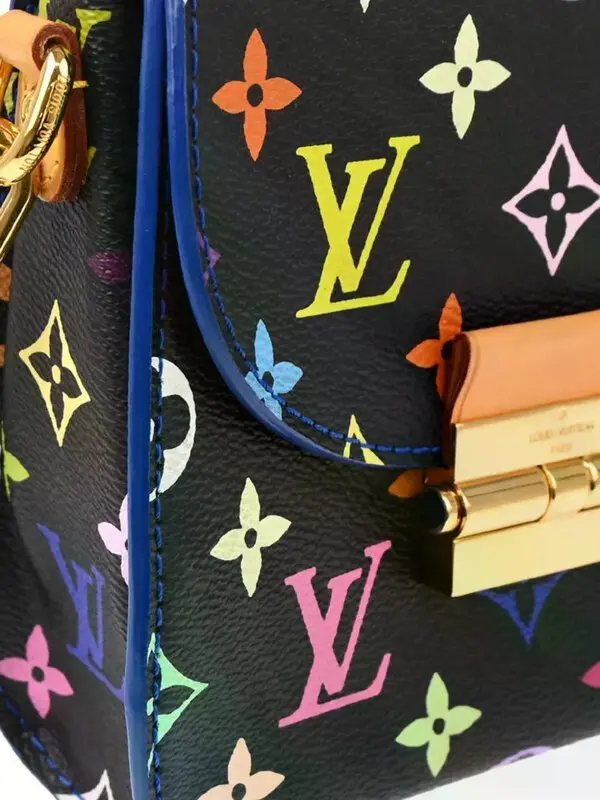 LOUIS VUITTON X Takashi Murakami Heartbreaker Shoulder Bag - Black