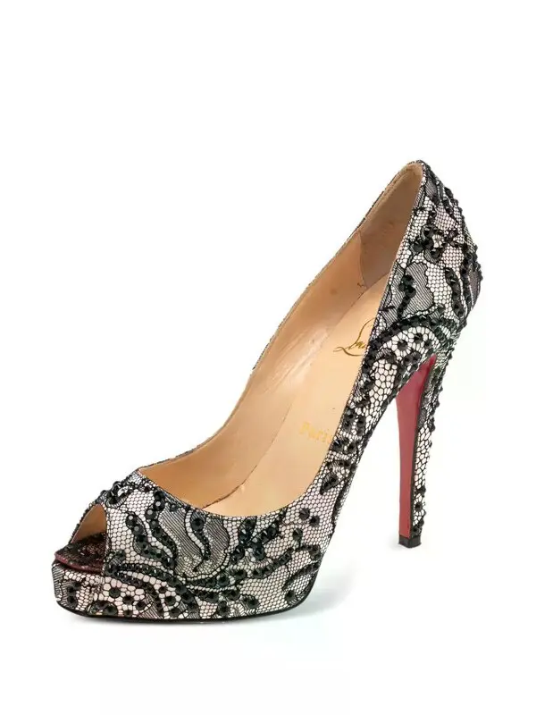 CHRISTIAN LOUBOUTIN 120mm Very Prive Heeled Pumps