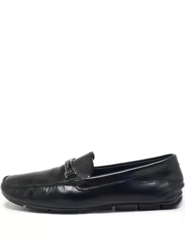 Prada Logo-plaque Loafers