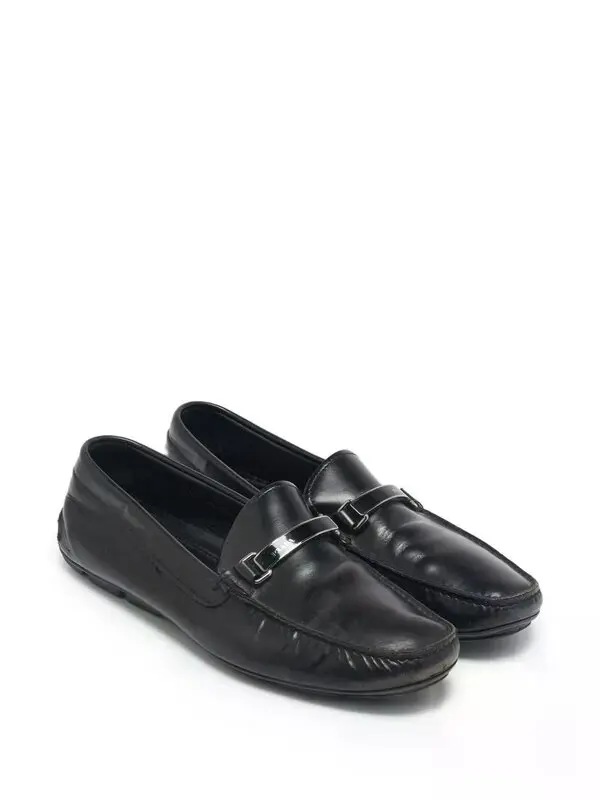 Prada Logo-plaque Loafers