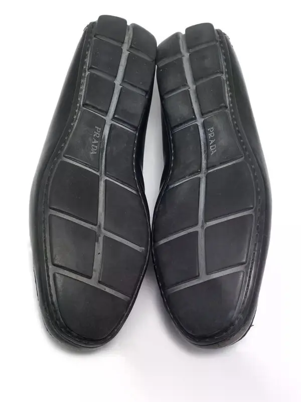 Prada Logo-plaque Loafers