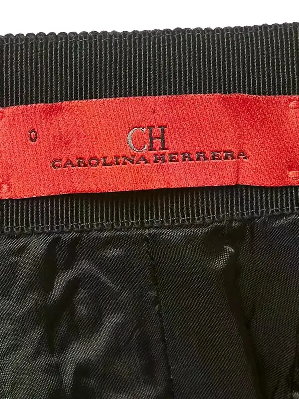 Carolina Herrera Textured Midi Skirt