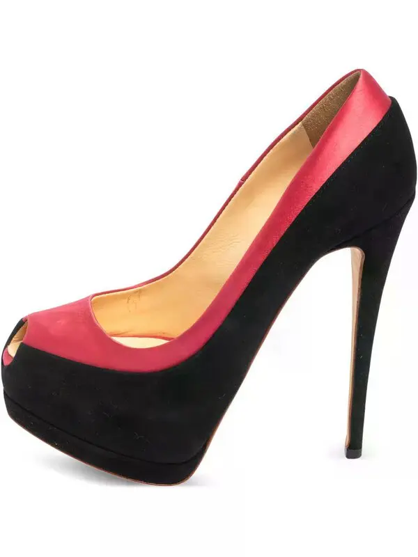 GIUSEPPE ZANOTTI 140mm Suede Heeled Pumps - Black