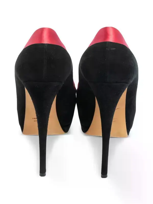 GIUSEPPE ZANOTTI 140mm Suede Heeled Pumps - Black