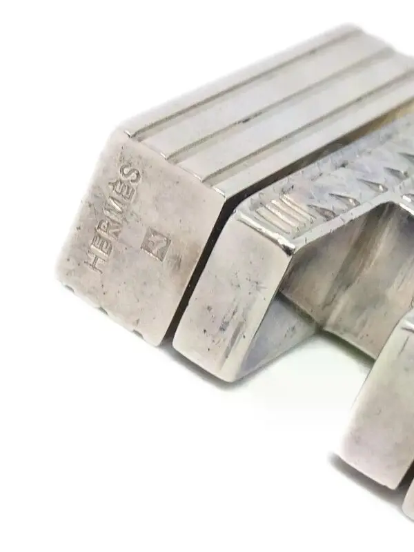 Hermès Pre-owned Touareg H Cadena Charm - Silver