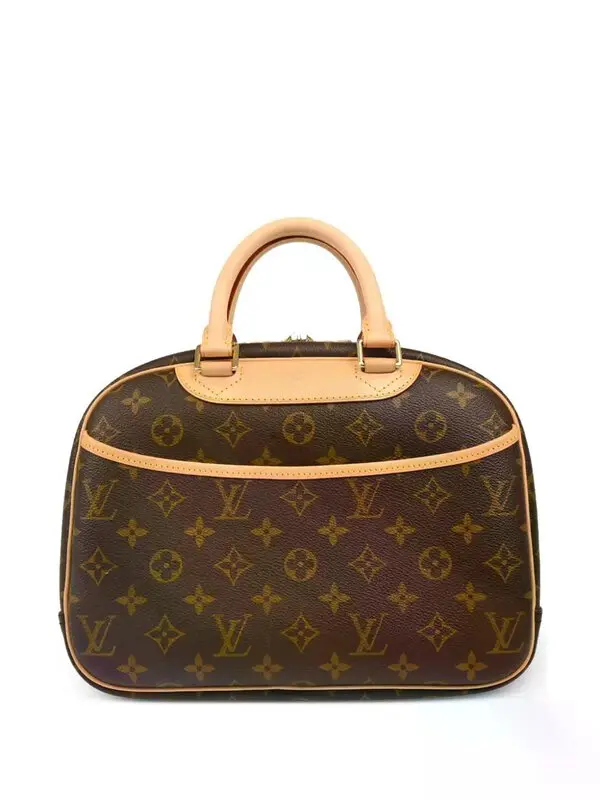 LOUIS VUITTON 2004 Trouville Handbag - Brown