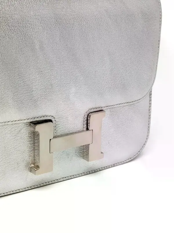 Hermès 2004 Constance 18 Shoulder Bag - Silver