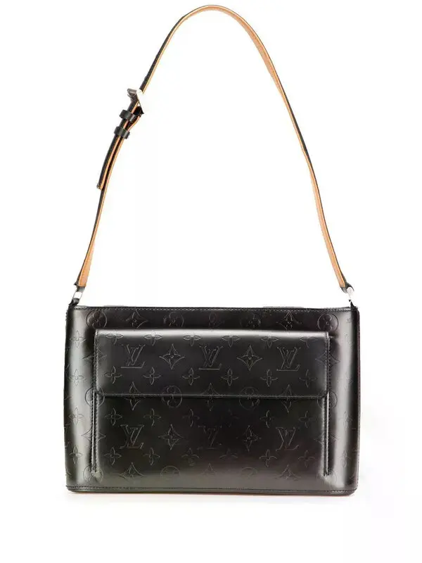 LOUIS VUITTON Monogram Mat Alston Shoulder Bag