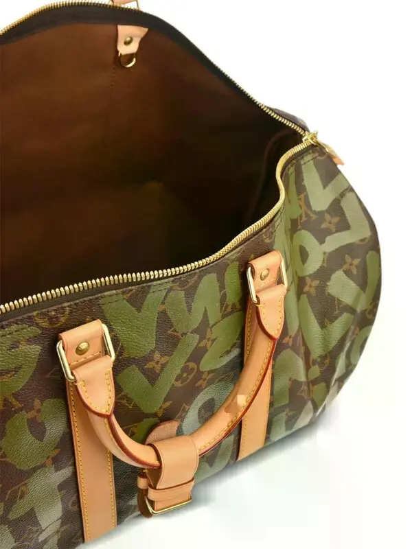 LOUIS VUITTON 2001 Graffiti Keepall 50 Duffle Bag