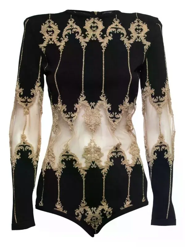 Balmain Embroidered Bodysuit